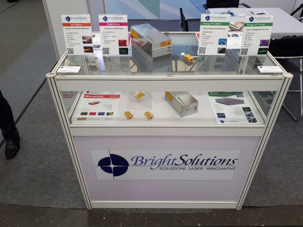 Immagini dallo stand Bright Solutions a Laser World of Photonics China ...